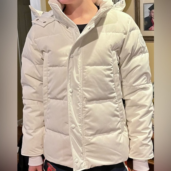 Jackets & Coats | Canada Goosewhite Humanature Wyndham Down Jacket ...